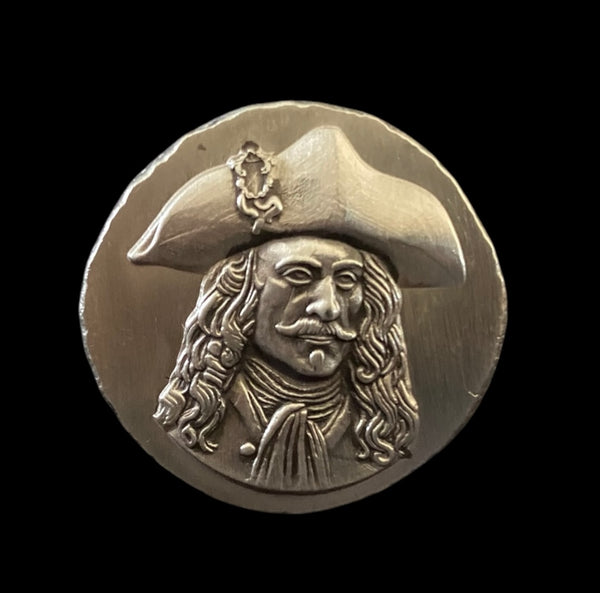 1oz Captain Kidd .999 fine silver – Mutiny Metals